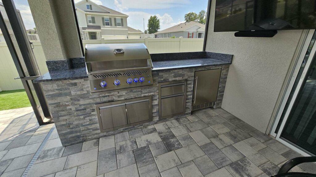 Outdoor Kitchen Cladding Options - Complete Outdoor Living